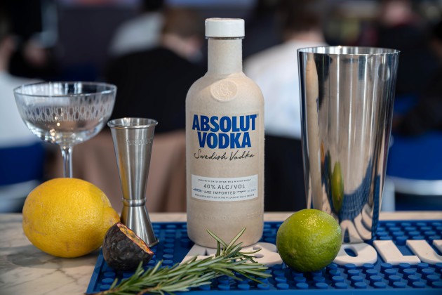 Paper cap and bottle from Absolut - Harpers Wine & Spirit Trade News
